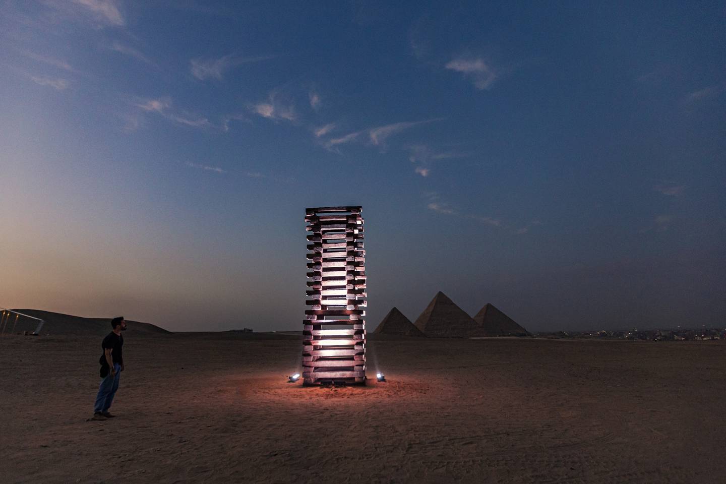 "Forever is Now" brings contemporary art to the Pyramids - Africa, Arts ...