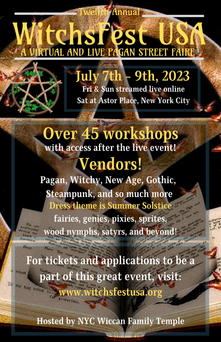 Pagan Community Notes: Week of July 3, 2023 - Canada, News, Pagan ...