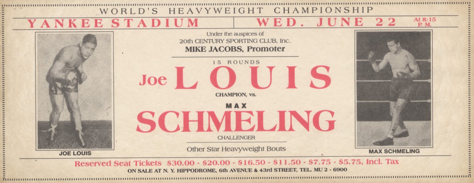 Joe Louis, Max Schmeling, and the Wizard in the Forest - Culture ...