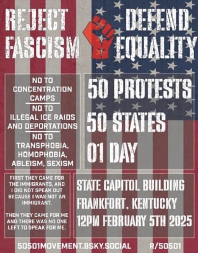 Nationwide 50501 protests against Trump administration planned Feb 5 ...