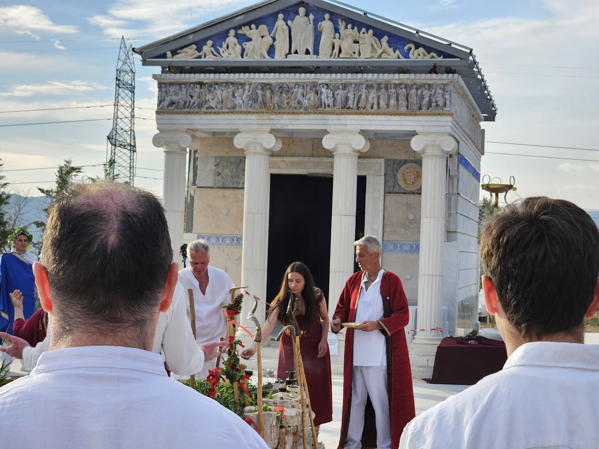 First Hellenic Polytheist Temple in 1700 Years is Open and Encounters ...