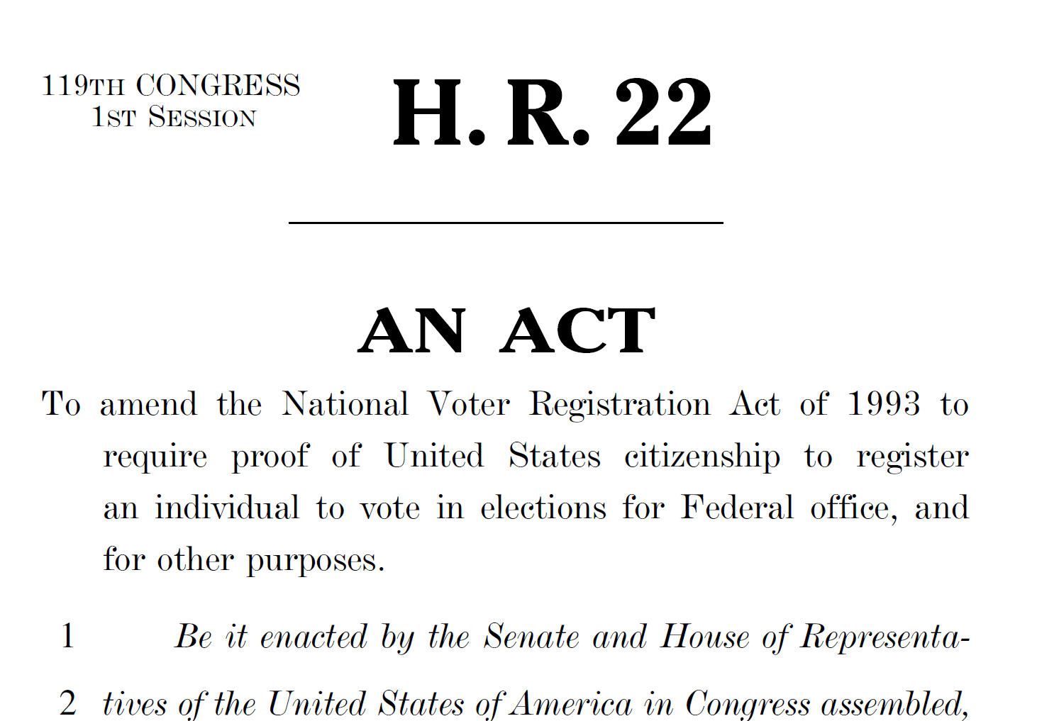 SAVE Act Advances in Congress Amid Debate Over Documentation Rules That ...